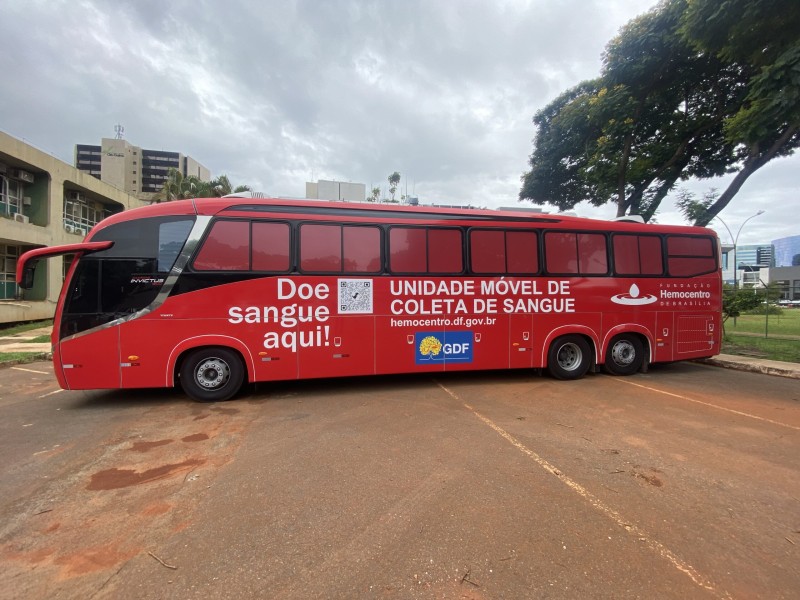 Hemocentro lança Unidade Móvel de Coleta de Sangue nesta quarta (8)